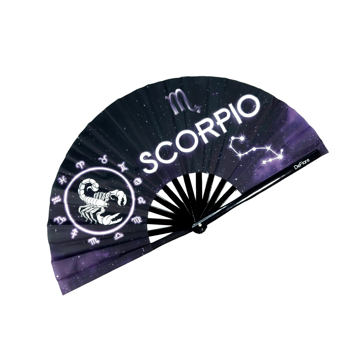 DeFlare™ | Scorpio Zodiac Fan | High Quality & Unique Rave Fans